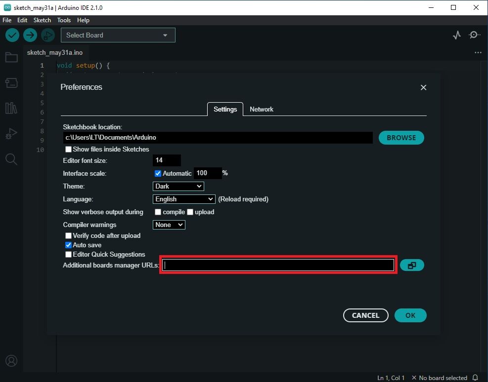 Lighting Up the Onboard LED of the ESP-01 Board