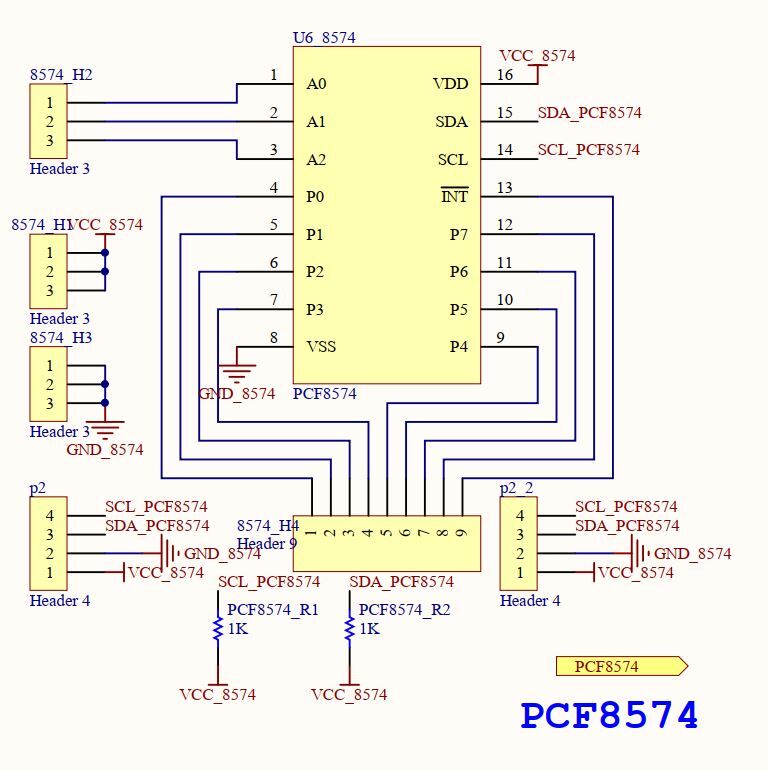 ESP8266: Connecting a Keypad via I2C with PCF8574