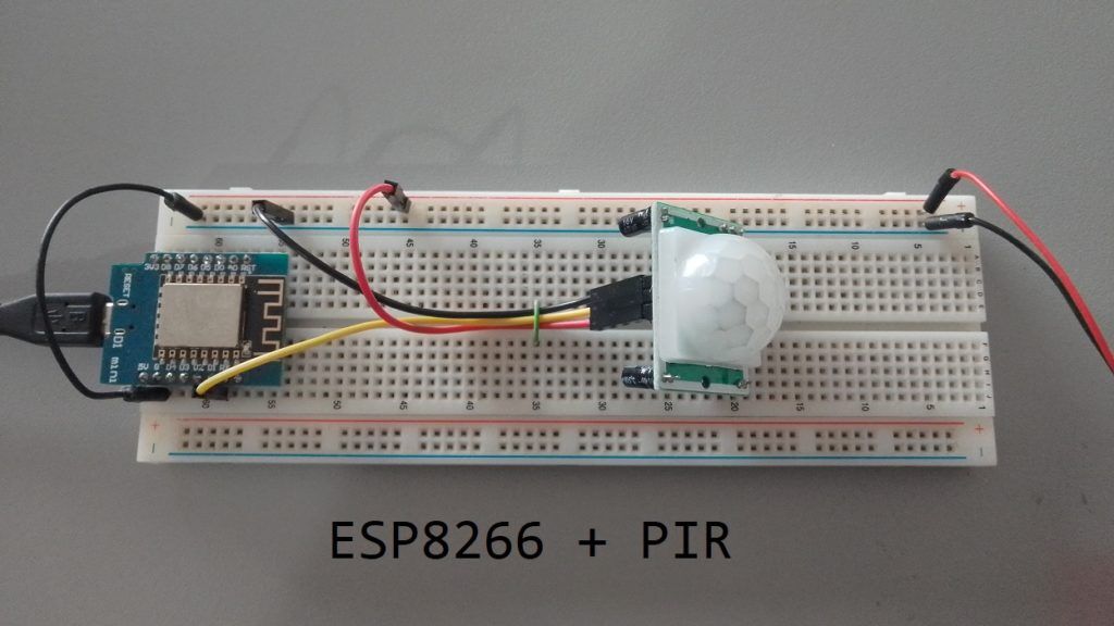 Connecting HC-SR501 PIR Sensor to ESP8266