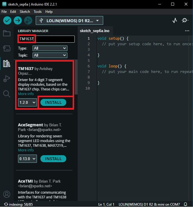Real-Time Clock with an ESP8266 + TM1637 + NTPClient
