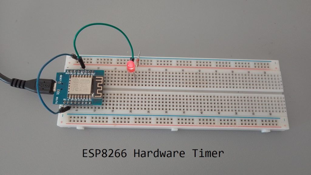 Exploring the ESP8266 Hardware Timer – LED