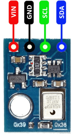 Connecting the AHT10 to Wemos D1 Mini