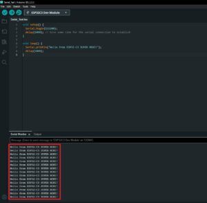 ESP32-C3 Super Mini: Arduino IDE Quick Start Guide