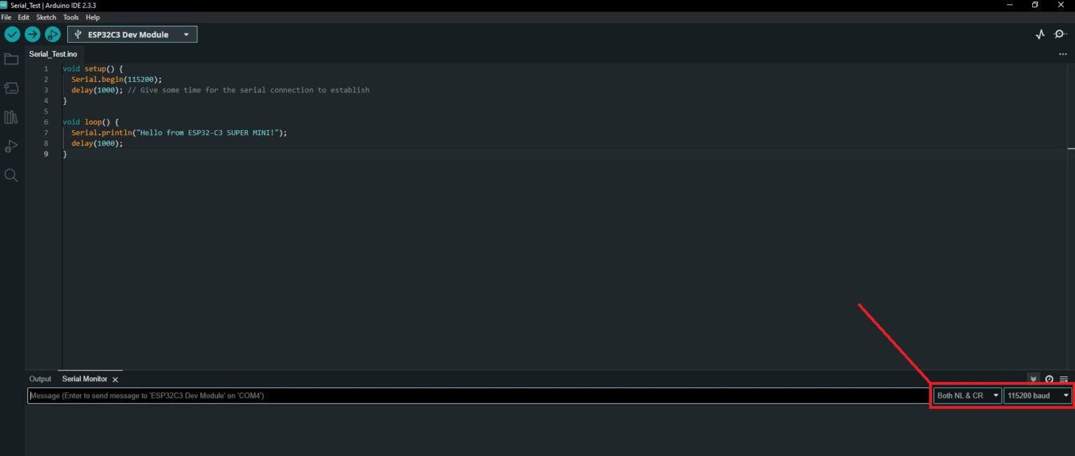 ESP32-C3 Super Mini: Arduino IDE Quick Start Guide