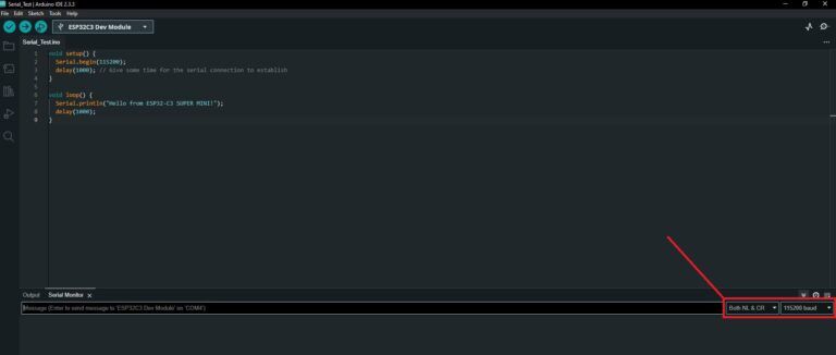 ESP32-C3 Super Mini: Arduino IDE Quick Start Guide