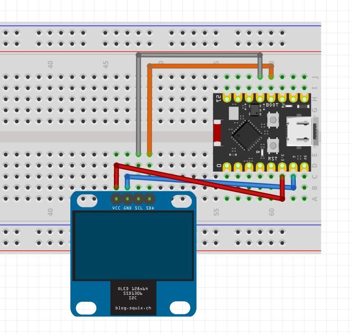 ESP32-C3 Super Mini Real-Time Clock with OLED Display