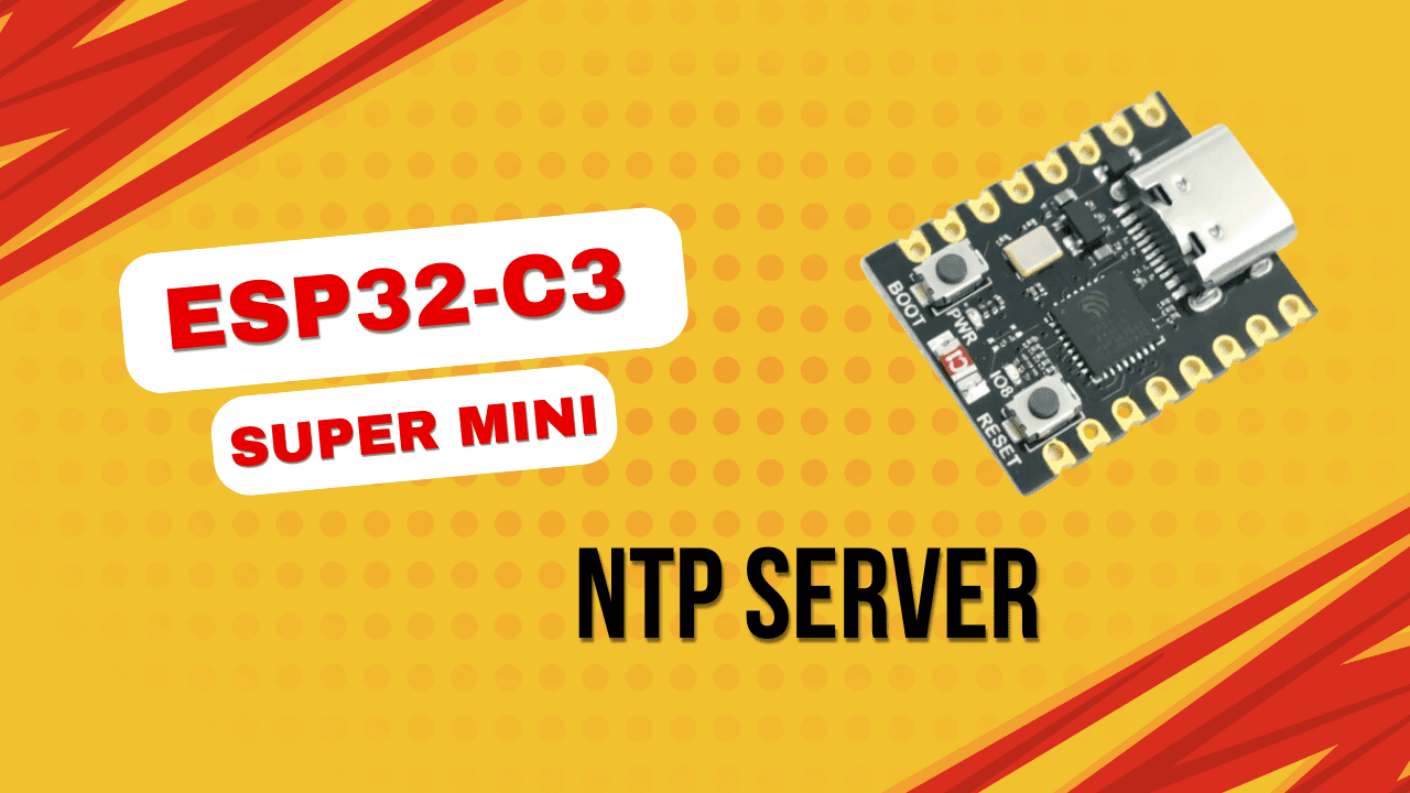 ESP32-C3 Super Mini Real-Time Clock with OLED Display